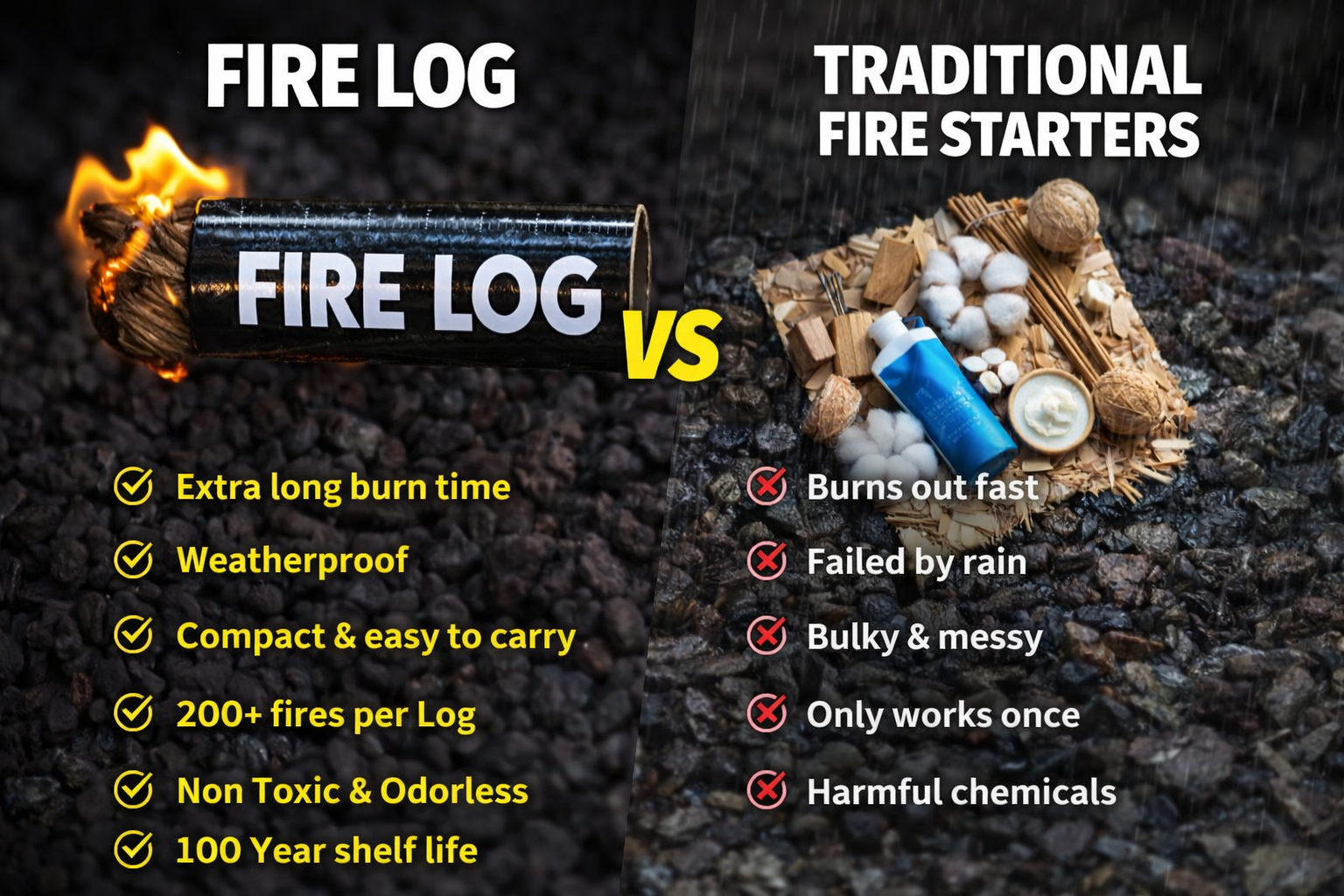 Fire Log 2.0 – Lone Survivalist