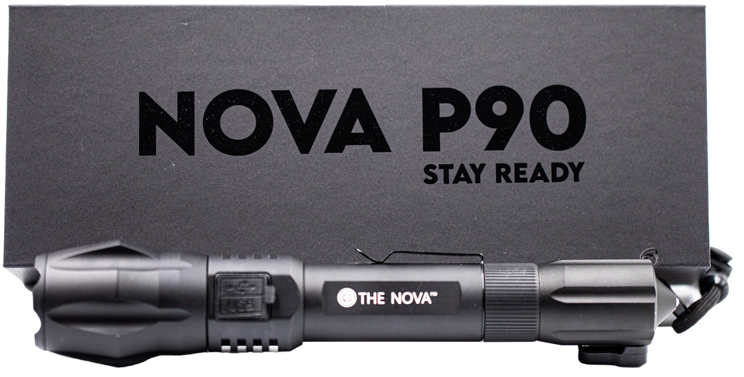 NOVA P90 High Intensity Survival Flashlight – Lone Survivalist